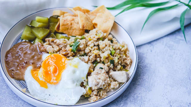 Nasi met trassie lactosevrij - Lactosevrijeten.nl