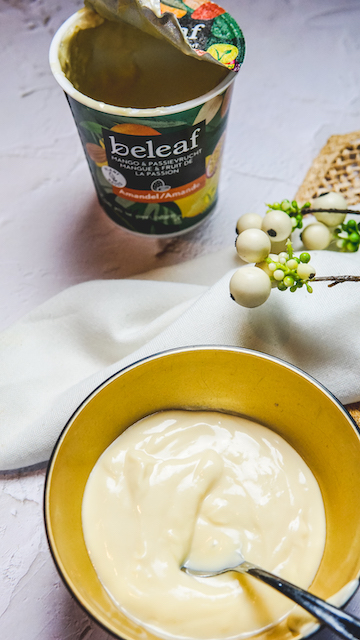 Beleaf plantaardige variatie op yoghurt - Lactosevrijeten.nl