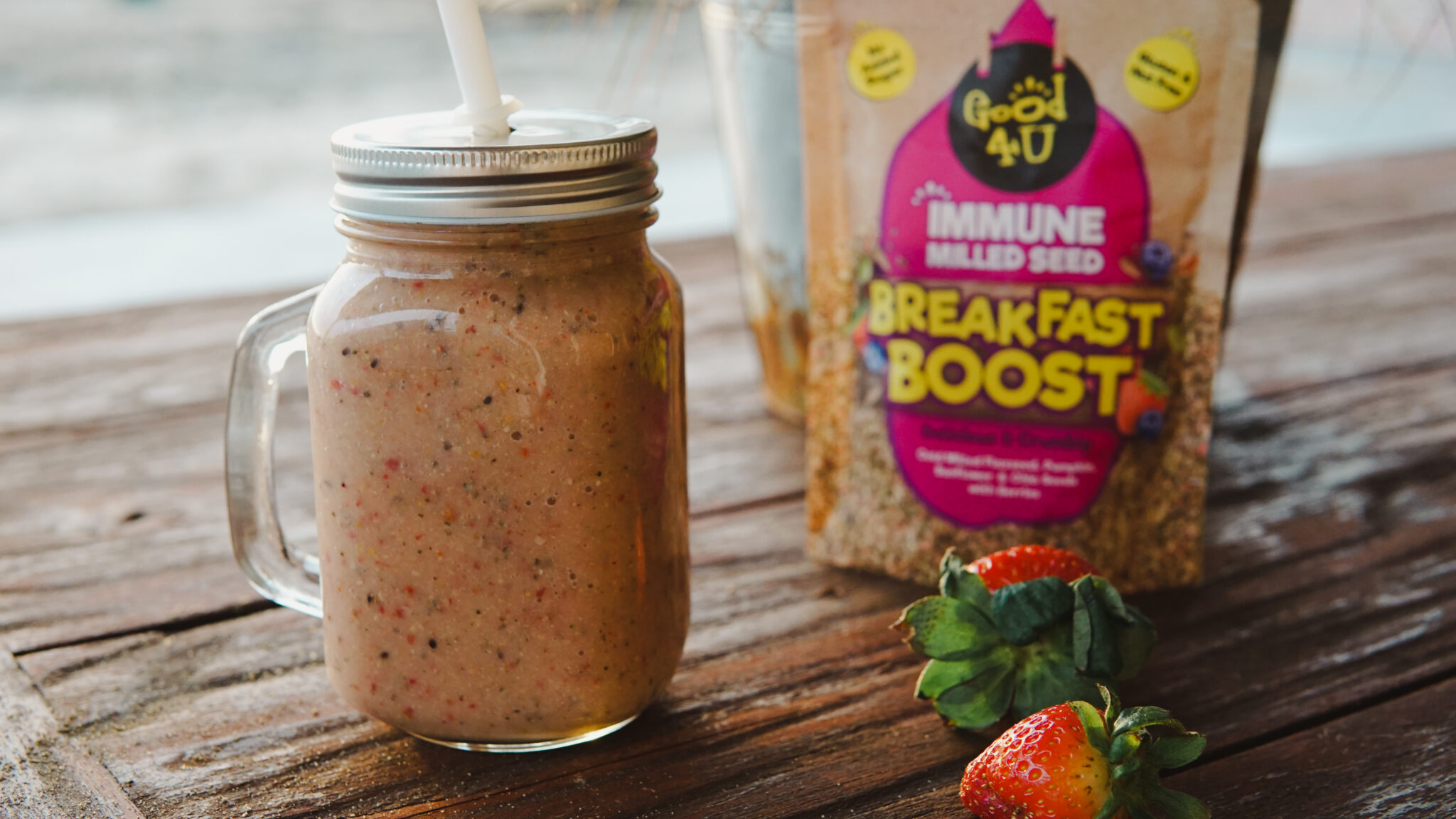 Power breakfast boost smoothie – Lactosevrij en Glutenvrij - Lactosevrijeten.nl